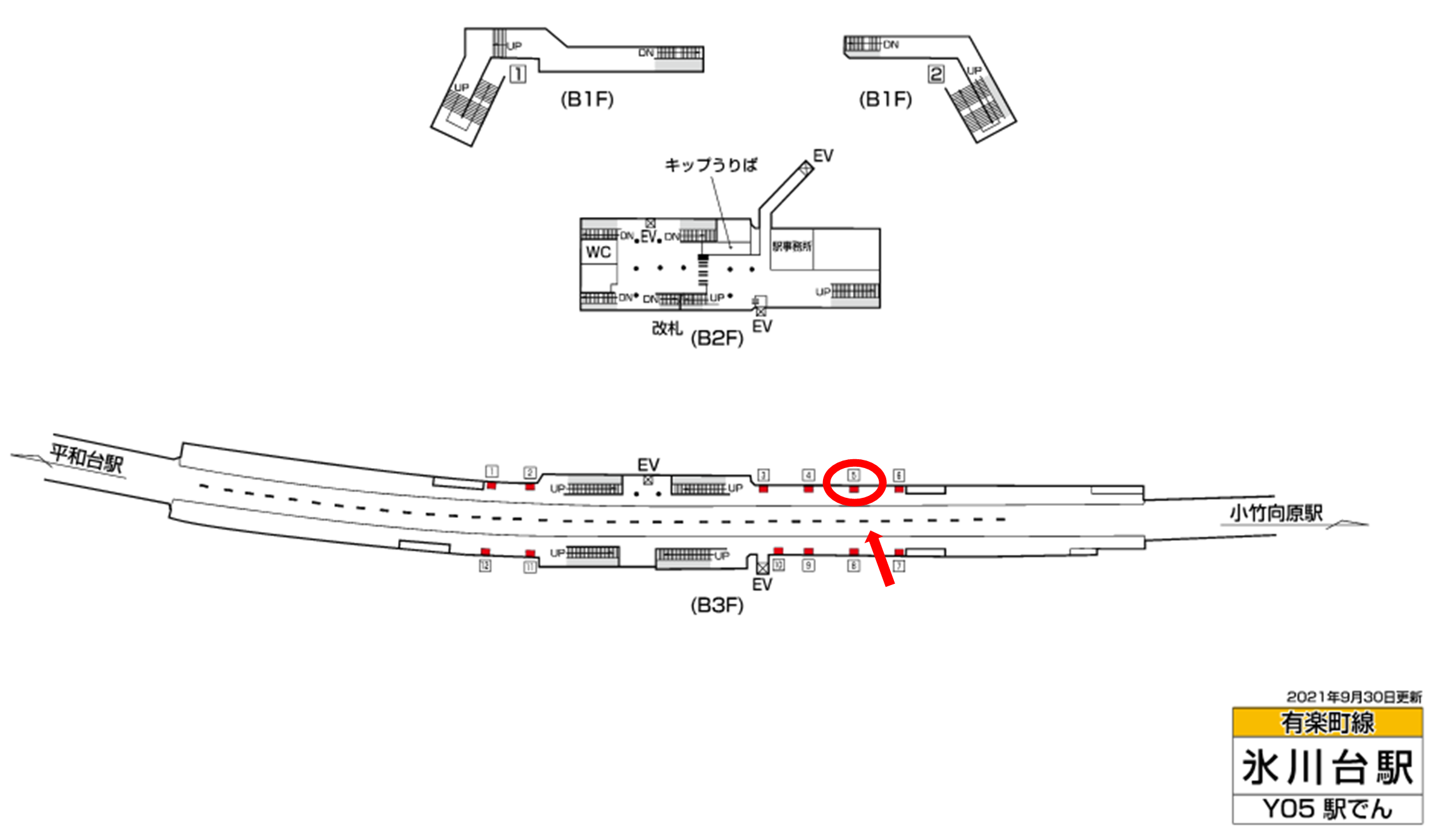 東京メトロ 氷川台駅 20907-Y05-4 駅看板・駅広告媒体一覧 | 駅看板｜駅広告の駅看板検索君
